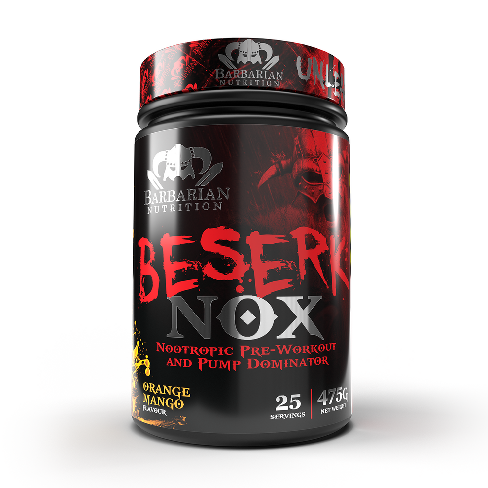 Barbarian Beserk Nox - Pre-Workout for Power & Pump – Barbarian Nutrition