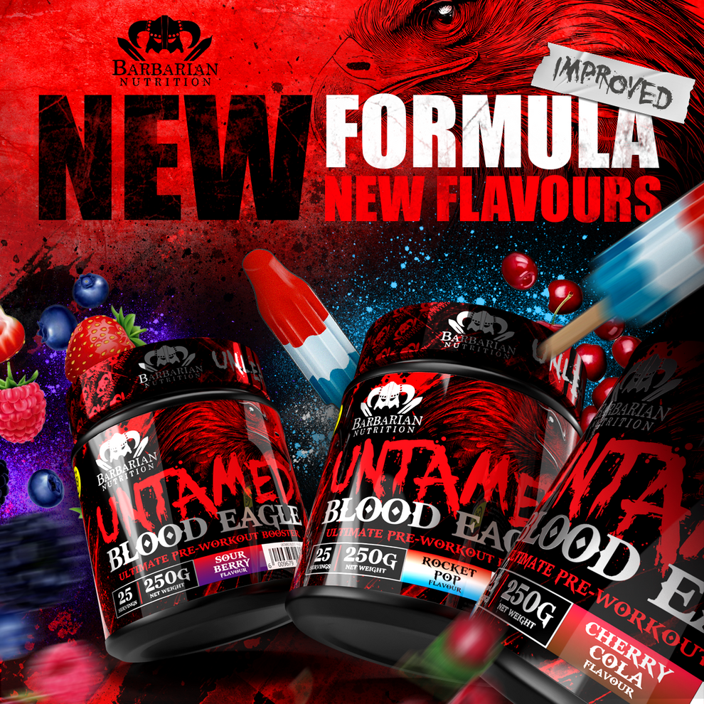 Barbarian Untamed - Extreme Pre-Workout for Energy & Pumps – Barbarian ...